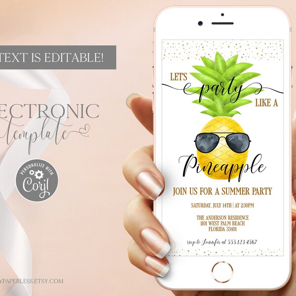 Party Like a Pineapple - Etsy