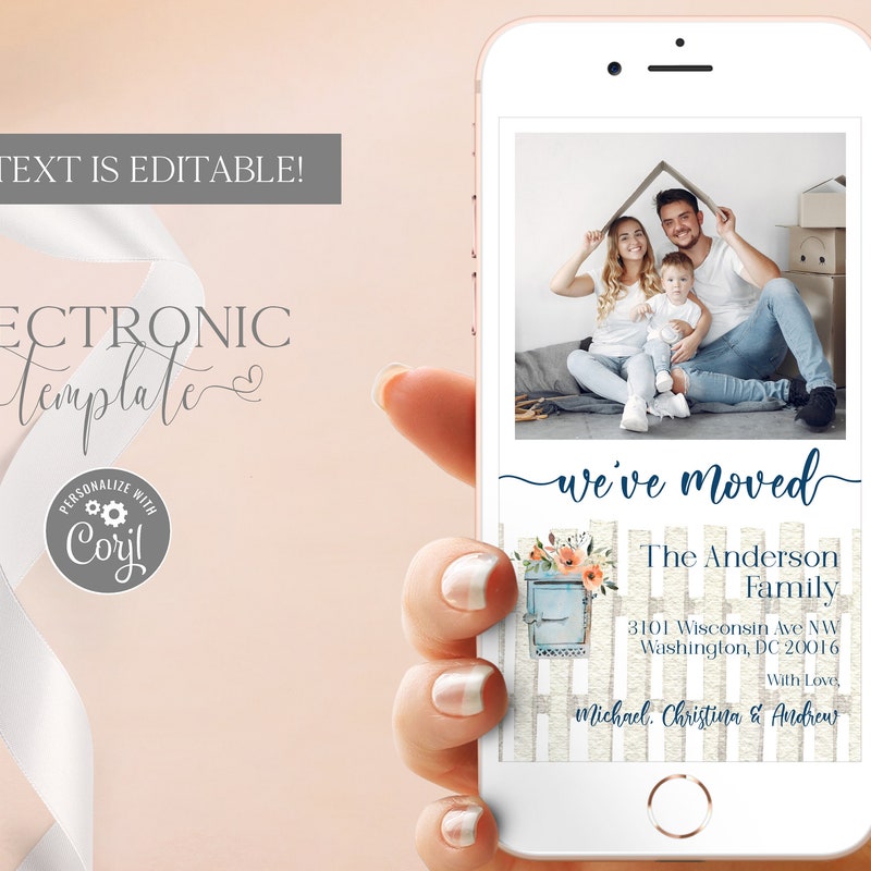 Moving Announcement - Etsy