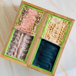 Mini Soap Set, 4 Soap Bar Samples, All Natural Handmade Soap, Perfect ...