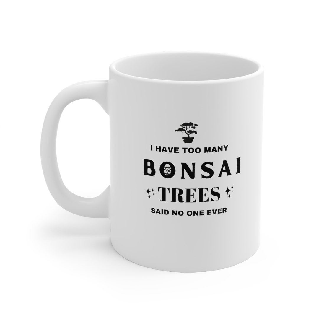Bonsai Enthusiast's Delight Mug - Japanese Inspired Gardener Coffee Cup ...