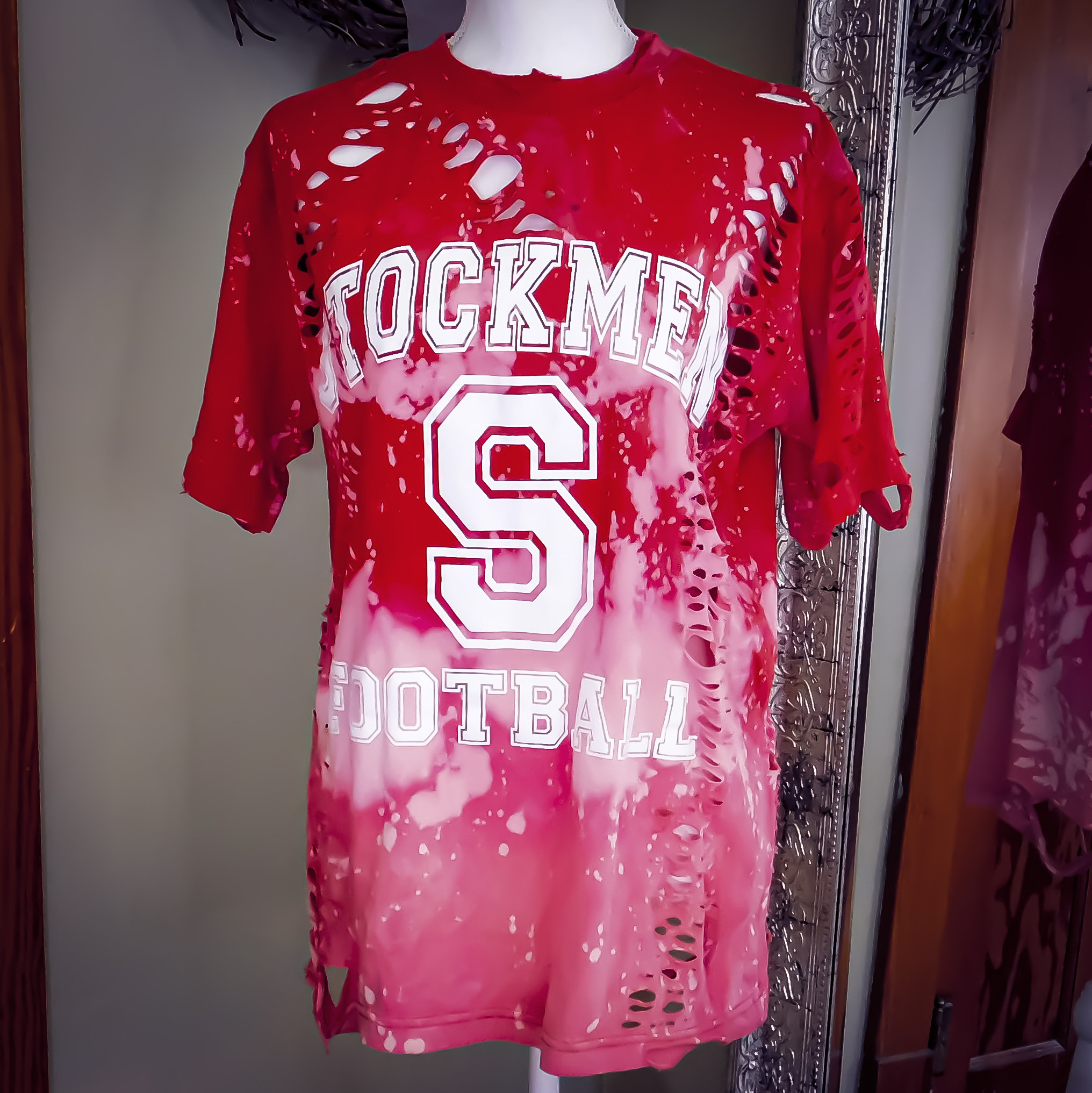 Vintage camisa angustiada Camisa Grunge camisa rasgada camisa - Etsy España