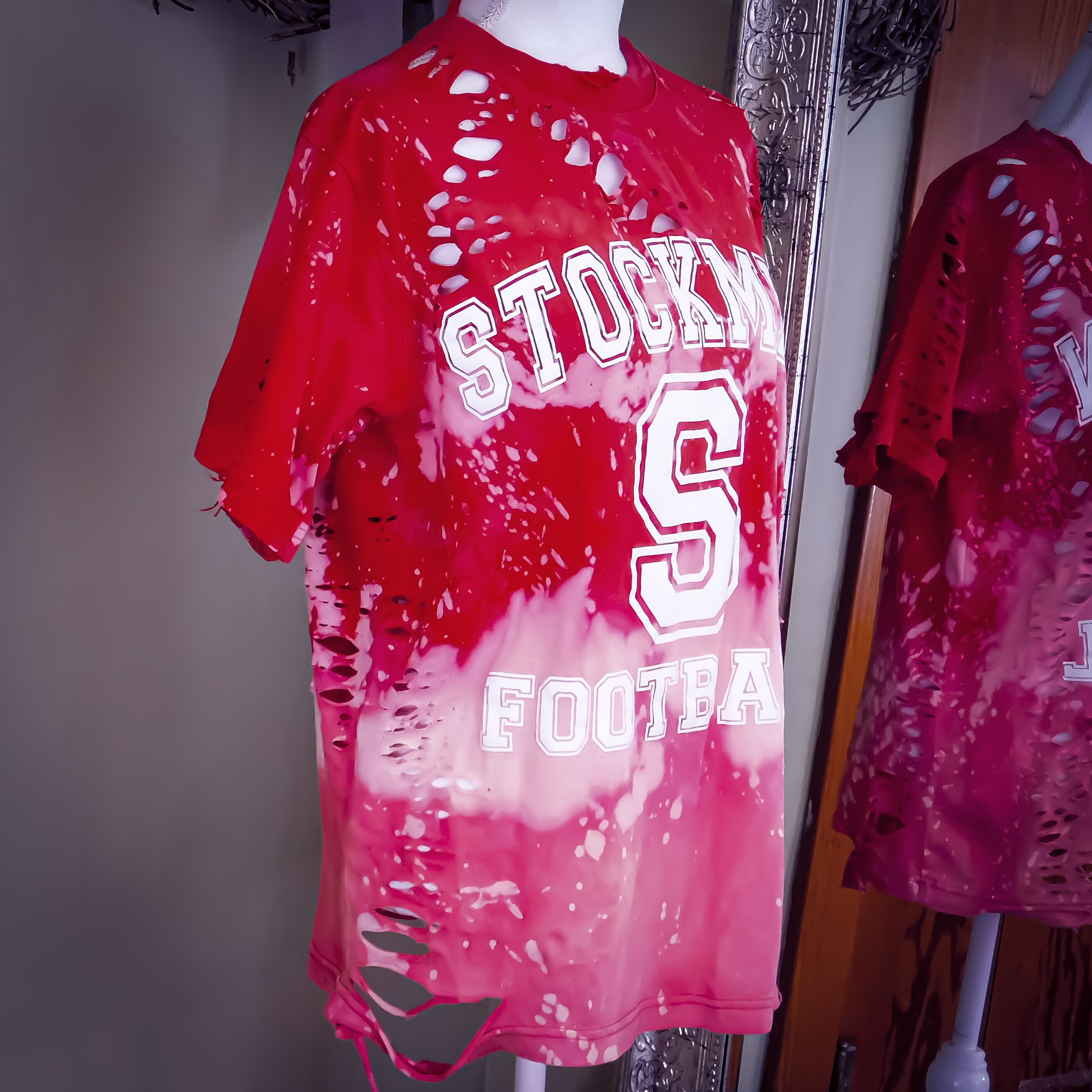 Vintage camisa angustiada Camisa Grunge camisa rasgada camisa - Etsy España