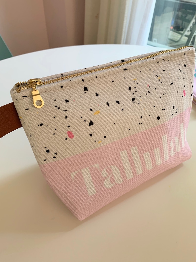 Personalized Cosmetic Bag Custom Makeup Pouch Zippered Pouch | Etsy