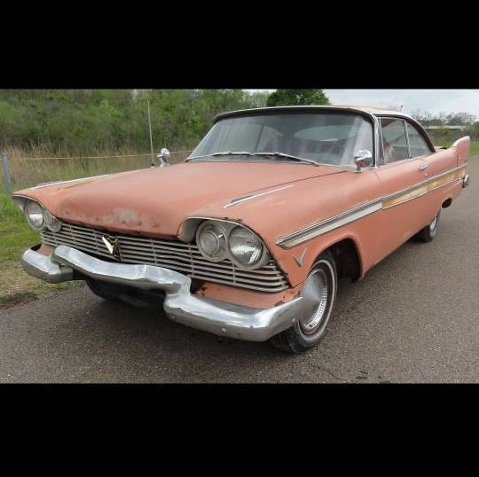 1958 1957 Plymouth V Emblem Replica. Christine Prop, Functional Car ...