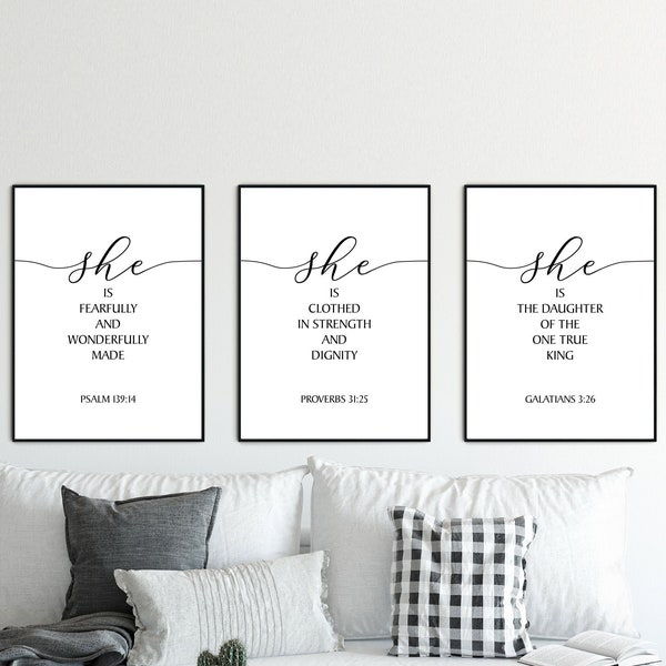 Bible Verse Poster - Etsy