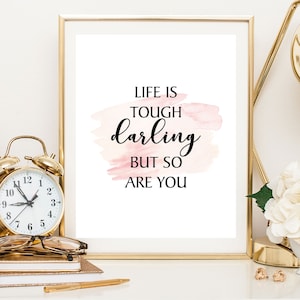 Girl Boss Printable Wall Art, Boss Babe Office Wall Decor, Boss Lady ...