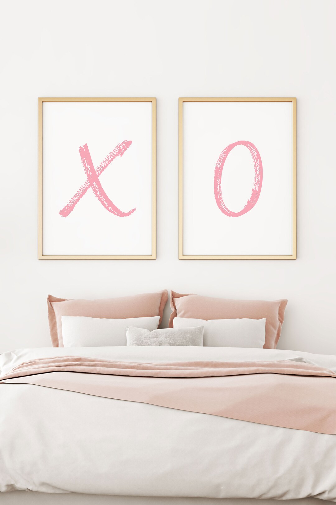 XO Printable Wall Art, X and O Print Set, Boss Babe Wall Decor, Girl ...