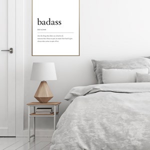 Boss Babe Wall Decor, Badass Print, Boss Babe Digital Print, Girl Boss ...