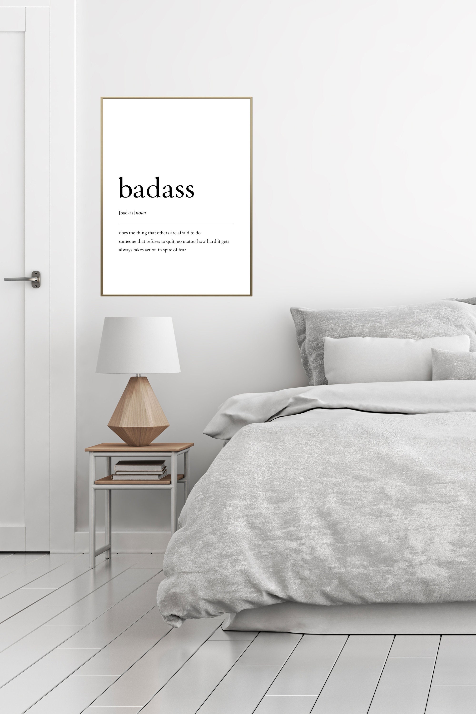 Boss Babe Wall Decor Badass Print Boss Babe Digital Print - Etsy Canada