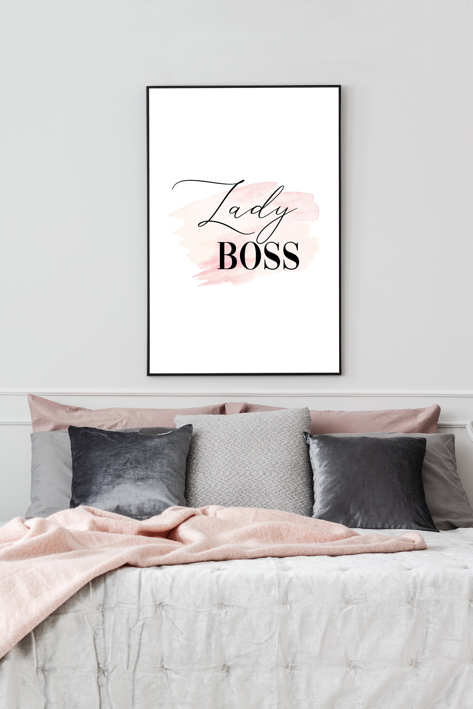 Boss Lady Wall Decor Girl Boss Printable Wall Art Boss Babe - Etsy Canada
