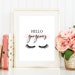 Girl Boss Printable Wall Art, Eyelashes Printable, Boss Babe Wall Art ...