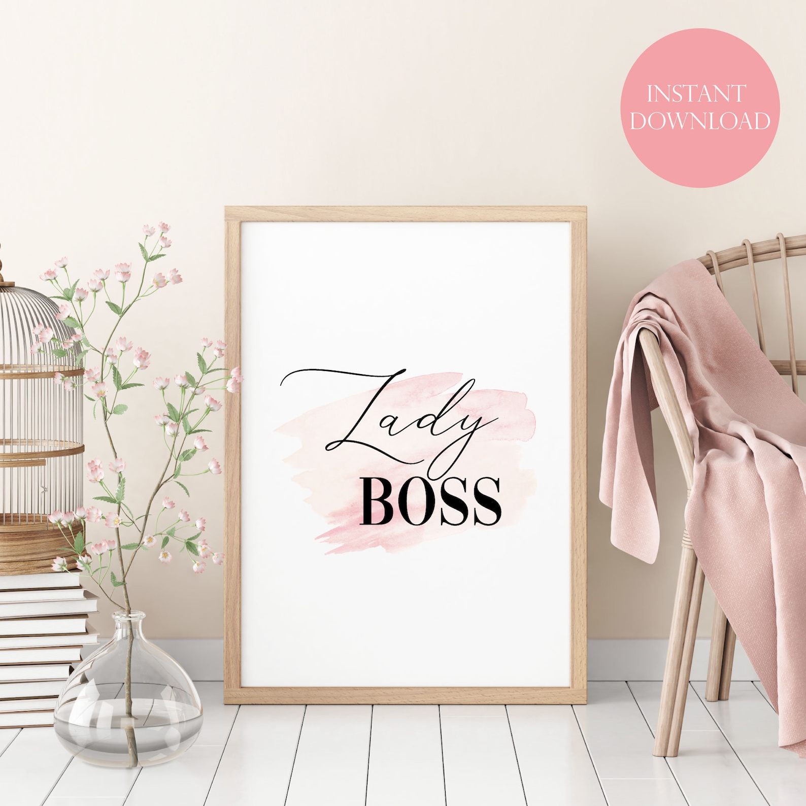 Boss Lady Wall Decor Girl Boss Printable Wall Art Boss Babe - Etsy Canada