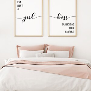 Boss Babe Print, Boss Babe Decor, Girl Boss Poster, Girl Boss Printable ...