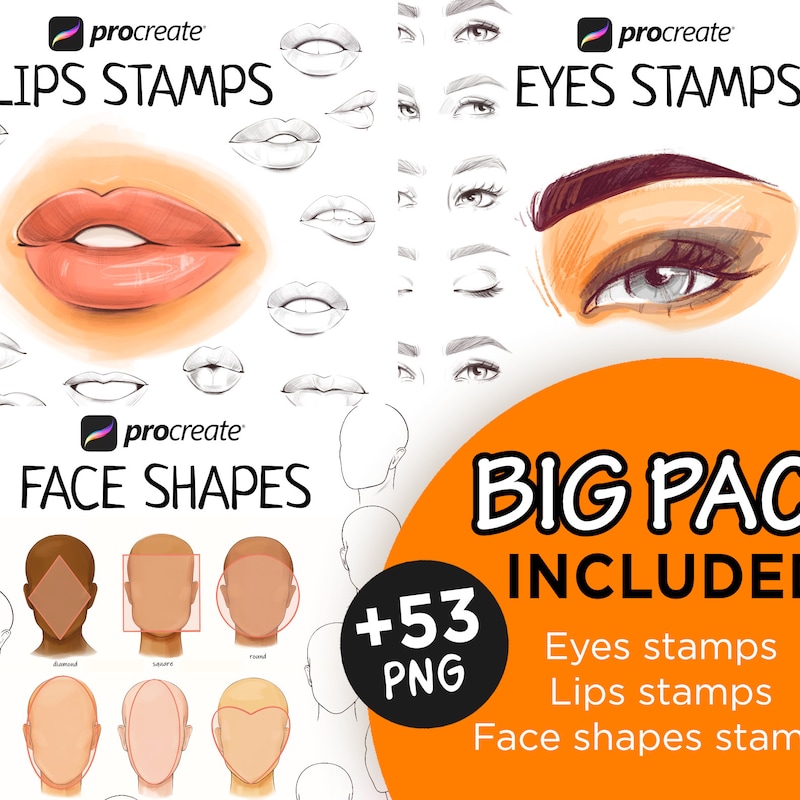 Procreate Portrait - Etsy