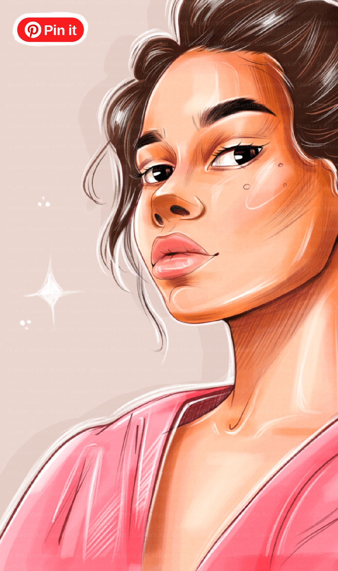 COLORING PAGE PORTRAIT coloring Book coloring Pages for - Etsy