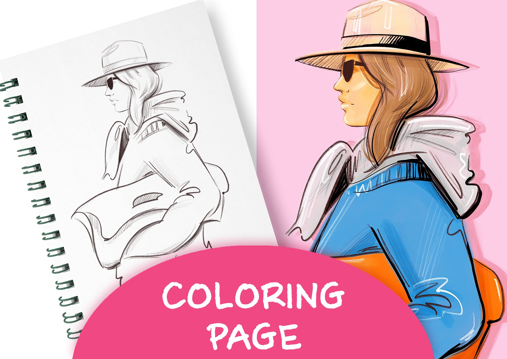 How To Color Coloring Pages In Procreate Photos