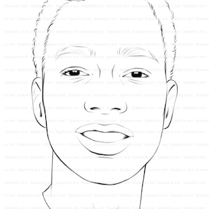 Black Male Faces, Coloring Pages, Coloring Books, Adult Coloring Pages ...