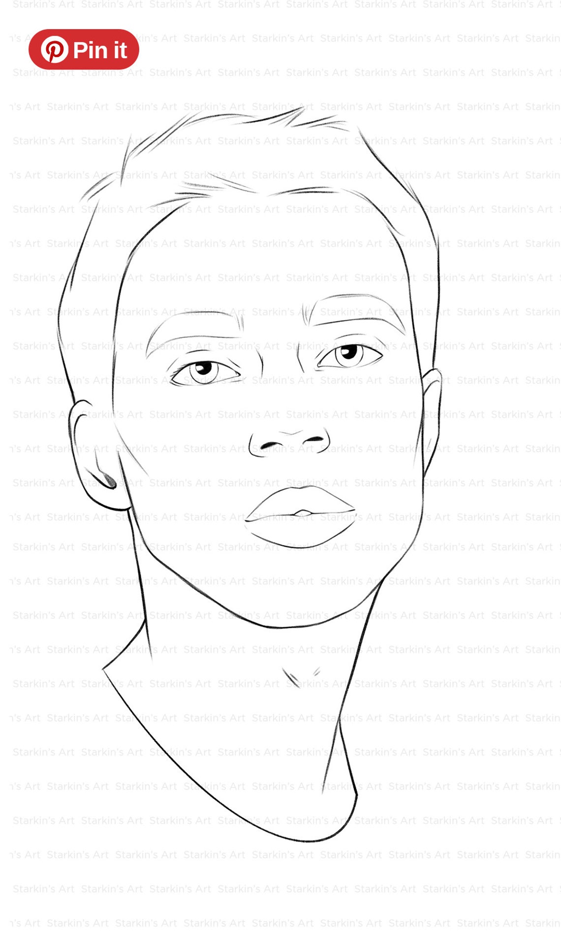 Photoshop Stamp Brushes - European Male Faces - Etsy