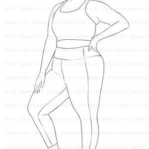 Plus Size Women, Templates, Curvy Woman Templates, Body Templates ...