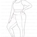 Plus Size Women, Templates, Curvy Woman Templates, Body Templates ...