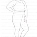 Plus Size Women, Templates, Curvy Woman Templates, Body Templates ...