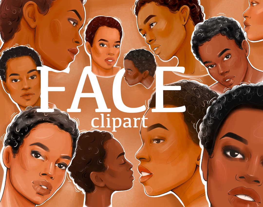 Black Girl Clipart, Black Woman Clipart, Fashion Girl Clipart, African ...
