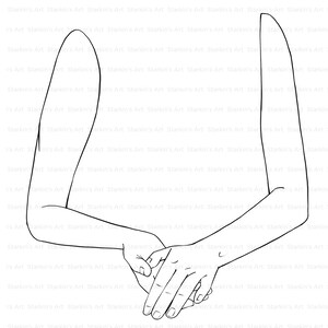 FEMALE HANDS COLORING coloring Page Coloring Book Hands - Etsy