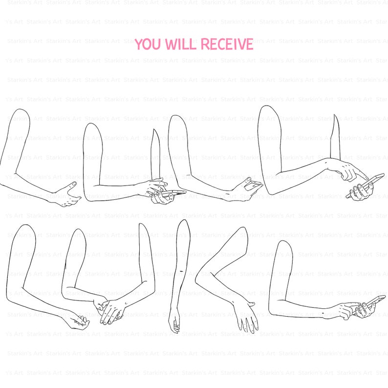 FEMALE HANDS COLORING coloring Page Coloring Book Hands - Etsy