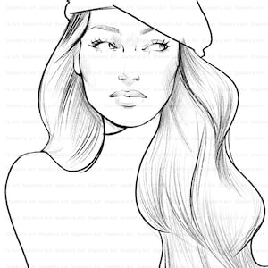 COLORING DIGITAL PAGE #coloring Pages, Coloring Book, Procreate ...