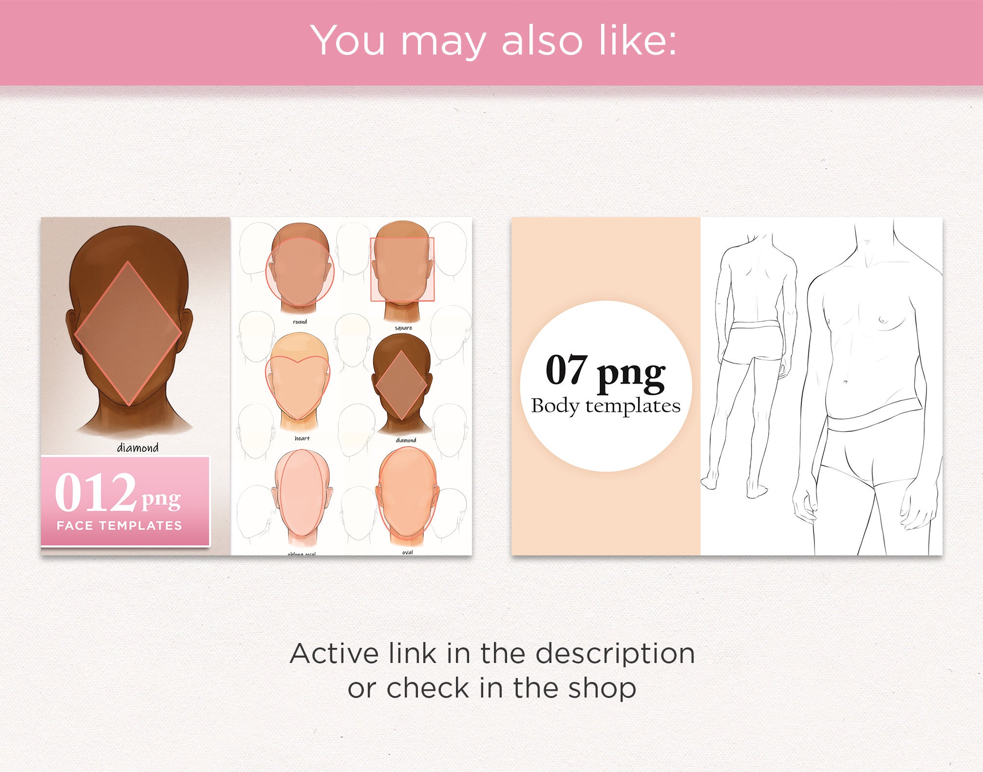 Plus size women templates Curvy woman templates Body | Etsy