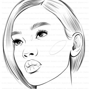 ASIAN FEMALE FACE templates Png asian Girl asian Woman - Etsy