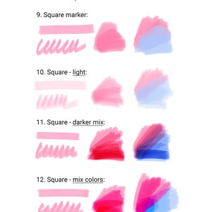 Procreate Digital Brushes - Alcohol Markers - Etsy