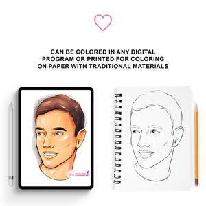Photoshop Stamp Brushes - European Male Faces - Etsy
