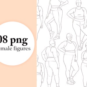 Plus Size Women, Templates, Curvy Woman Templates, Body Templates ...