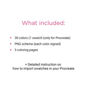 Hair Palette for Procreate, Red Hair Colors, Procreate Swatches ...