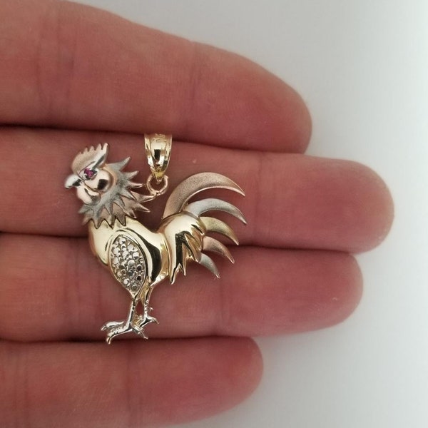 Rooster Pendant - Etsy