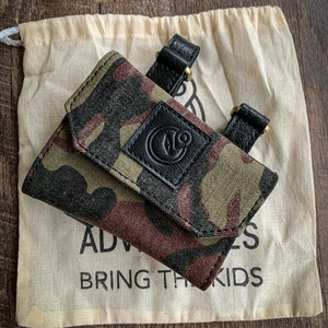 Wearable Leather/canvas Fly Wallet for Fly Fishing Fly - Etsy