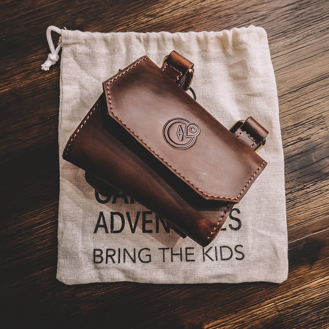 Wearable Leather/canvas Fly Wallet for Fly Fishing Fly - Etsy