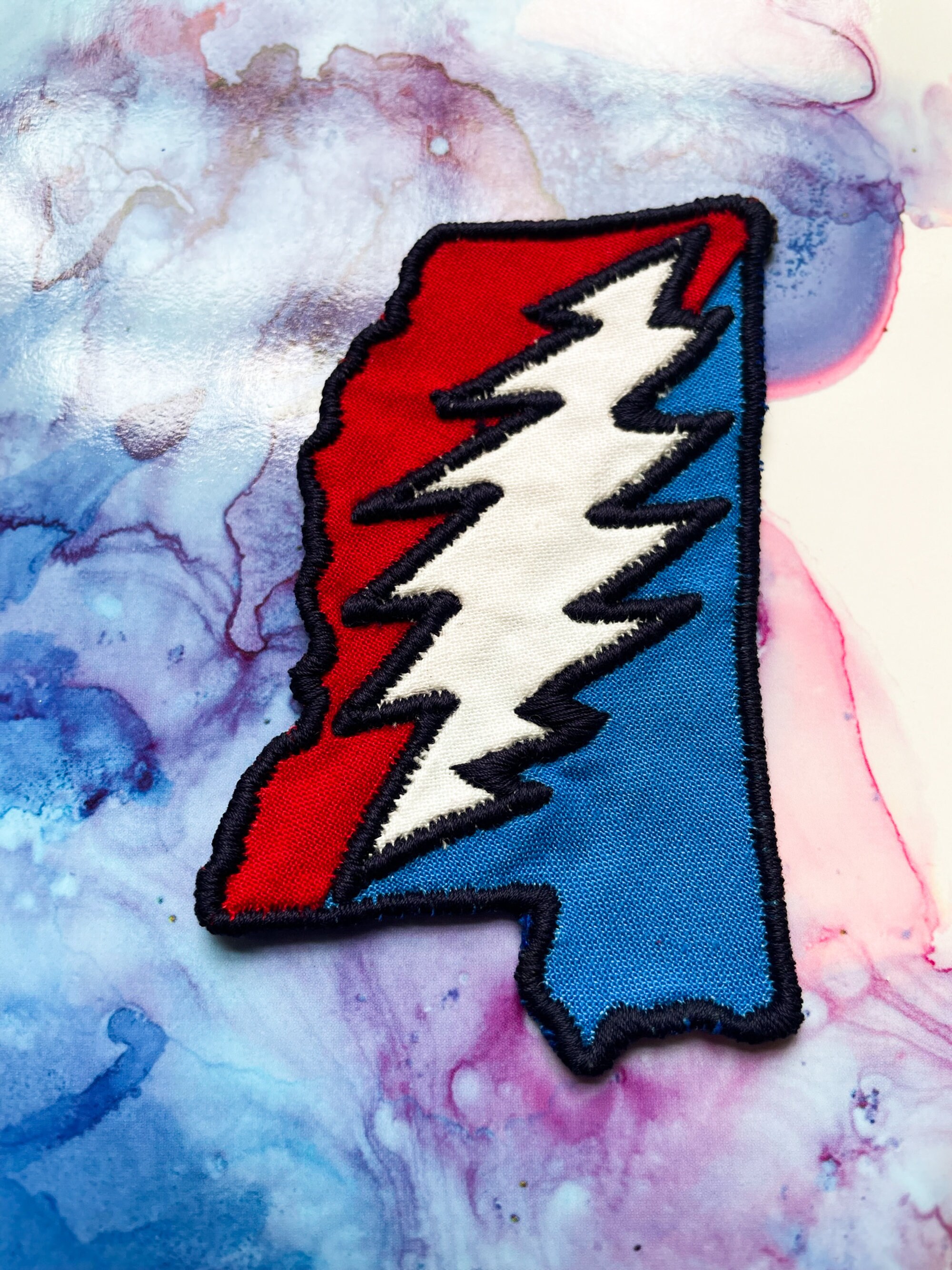 Grateful Dead Mississippi State Bolt Patch 3.5 - Etsy