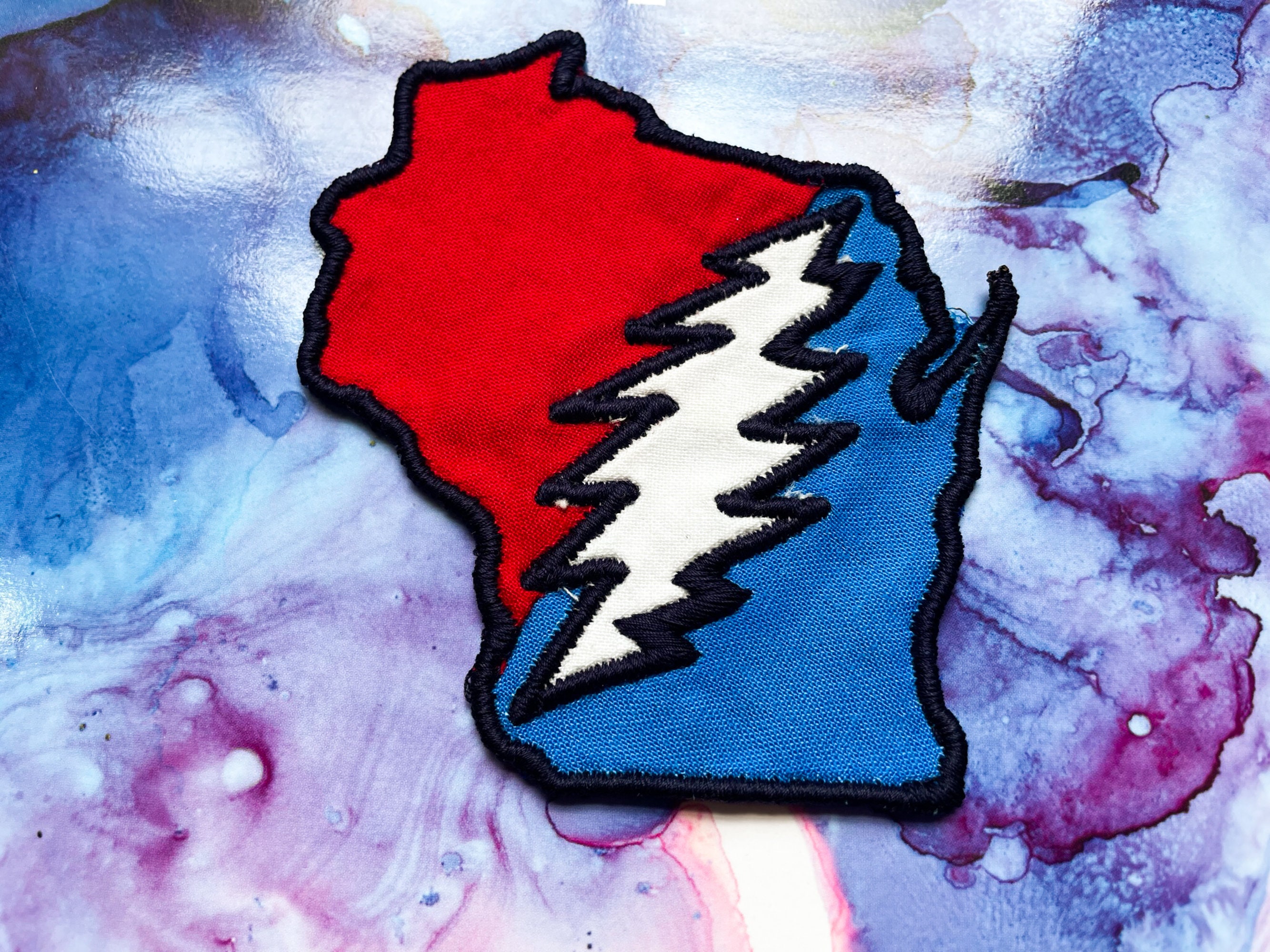 Grateful Dead Mississippi State Bolt Patch 3.5 - Etsy