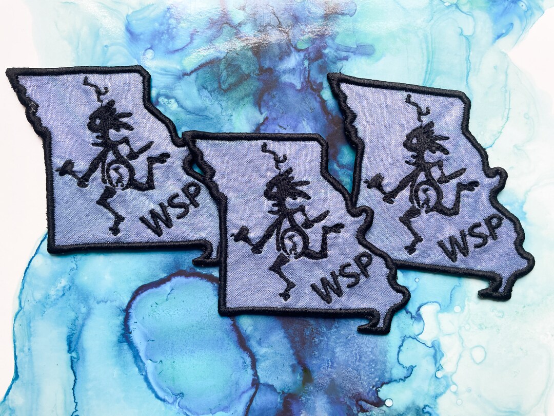 Widespread Panic Patch: Missouri Note Eater – Handmade Embroidered Iron ...