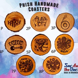 Grateful Dead Coasters, Wood Coasters, Terrapin Station, Steal Your ...