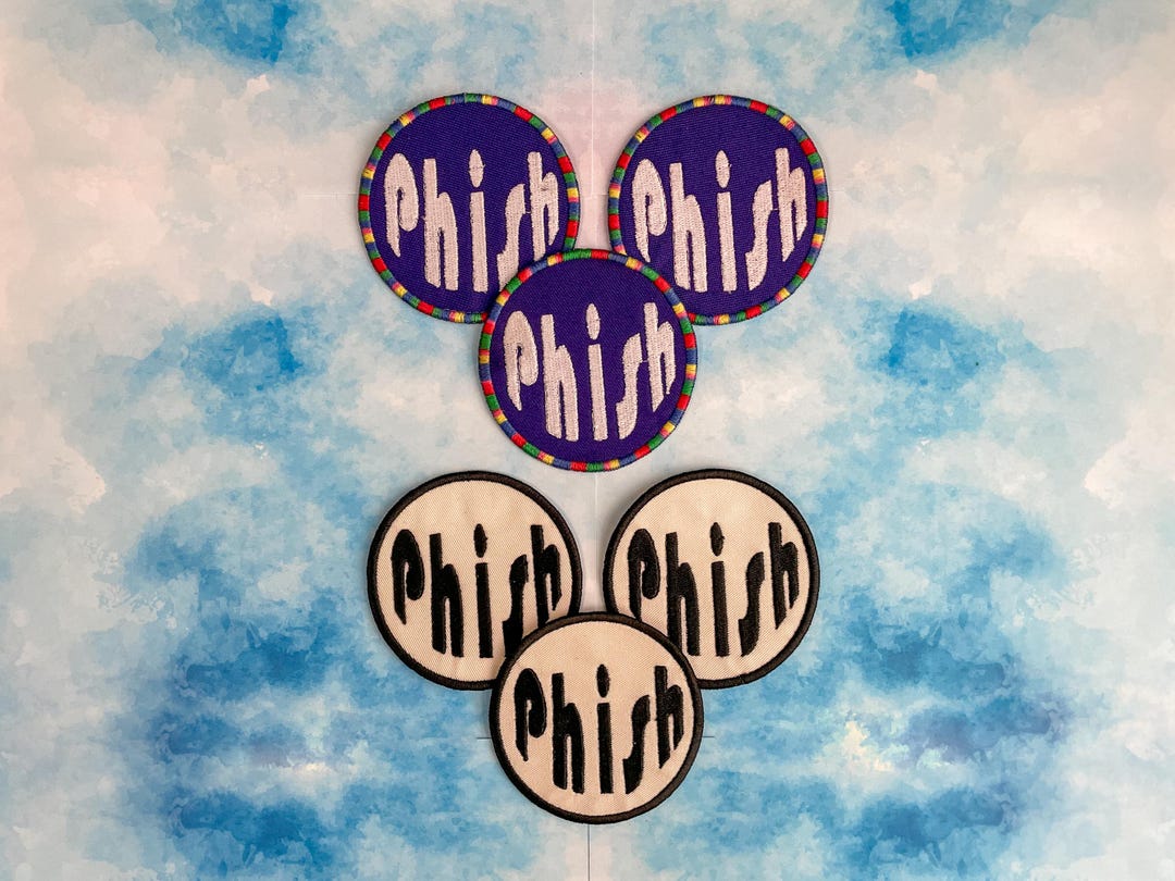 Phish Embroidered Patch - Iron on - Handmade - Etsy