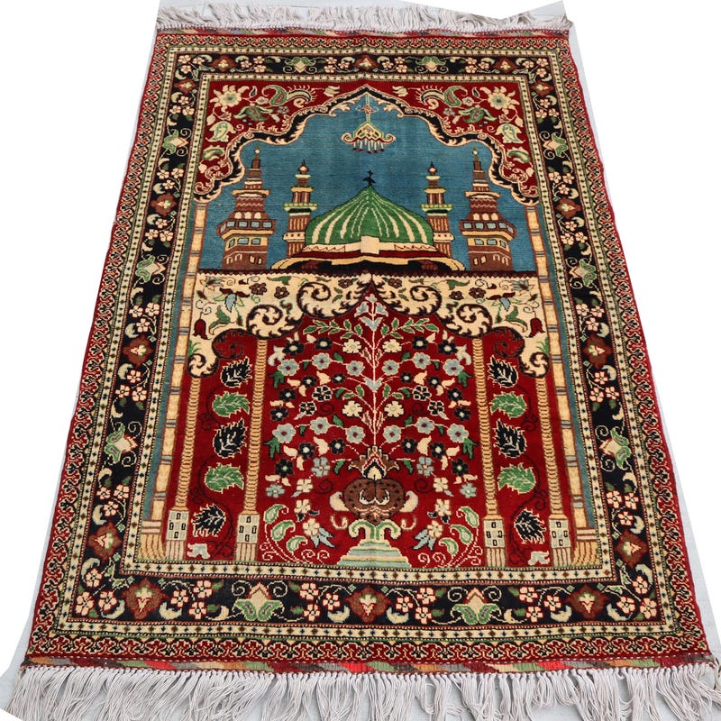 Wool Floral Islamic Rugs - Etsy