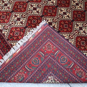 10x20 Extra Large Afghan Rug, Palace Size Turkmen Tribal Oriental ...