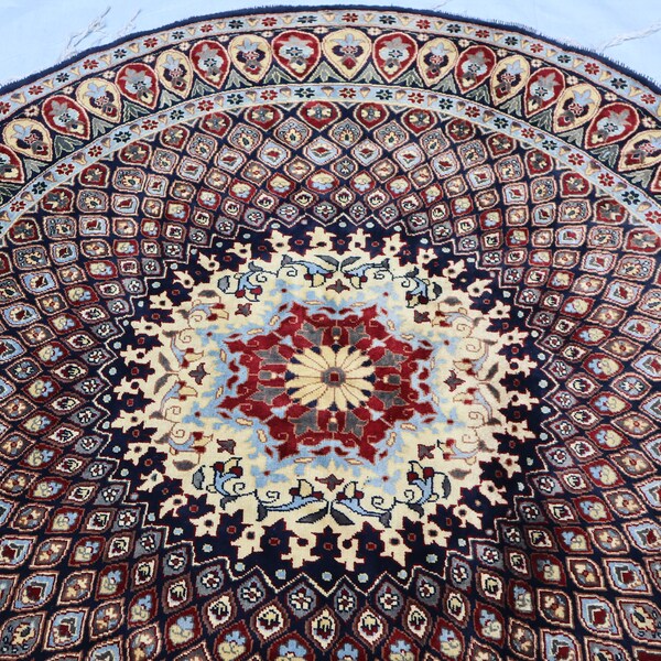 Persian Circular Rug - Etsy