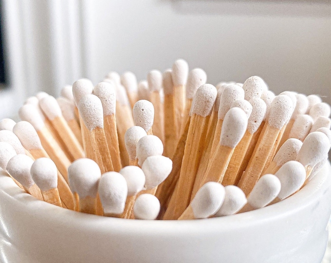 4 Matchsticks White - Etsy