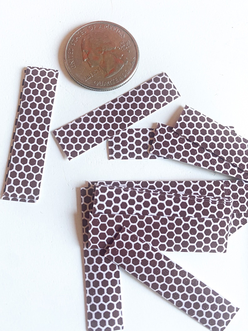 Bulk Rectangle Match Striker Paper | 0.37" X 1.56" in | Honeycomb ...