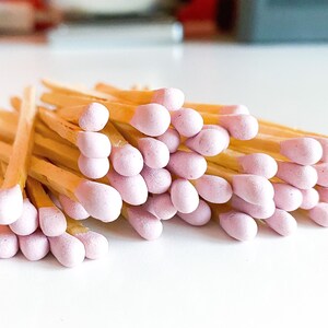 50 Match Box 3" Light Purple Matches and Striker | Matchboxes | Colored ...
