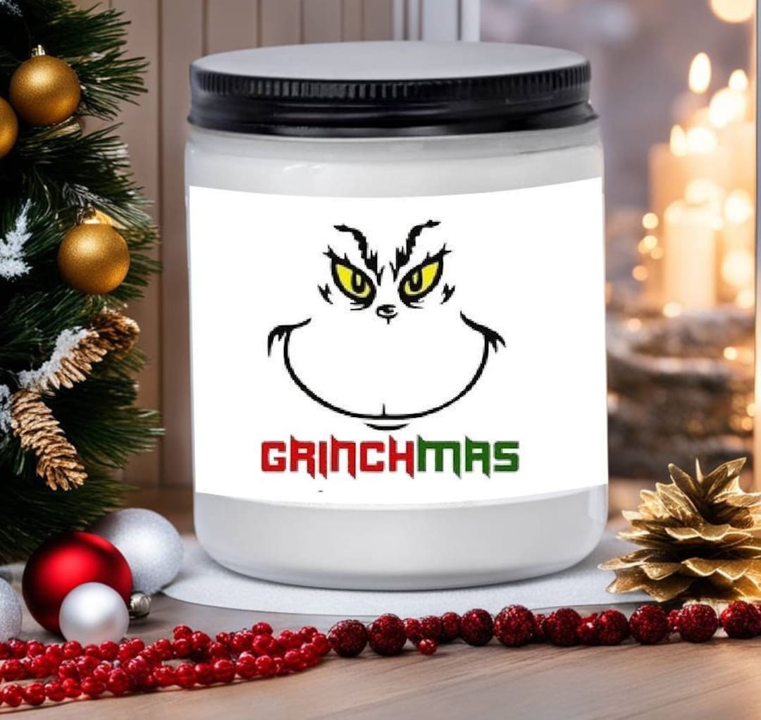 THE GRINCH, the Grinch Candle, Grinch Stealing Christmas, Grinchmas ...